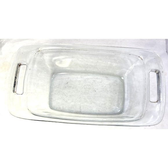 Pyrex | Kitchen | Vintage Pyrex Clear Glass 5 Quart Rectangular ...